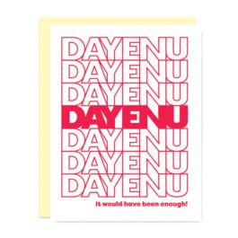 Passover Notecard: Dayenu!